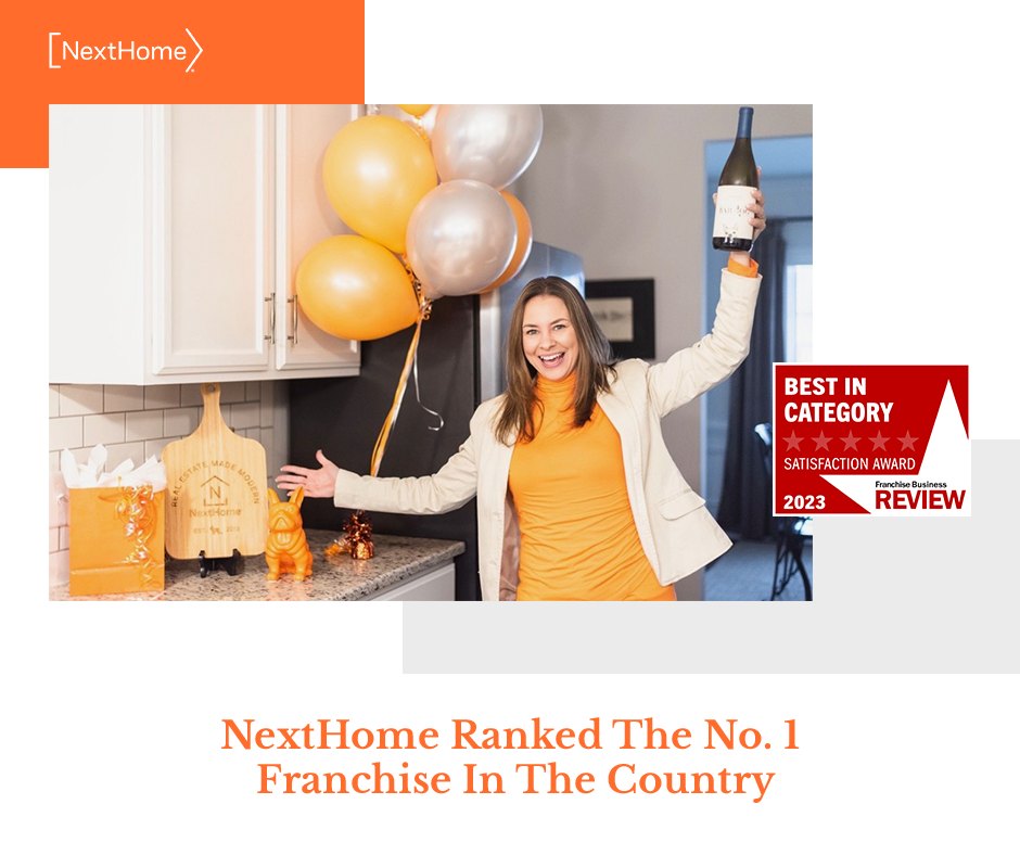 NextHome Ranked The No. 1 Franchise In The Country For The Third ...